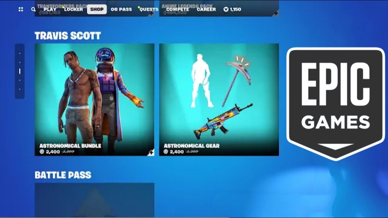 IS OUR MOMENT!! EPIC GAMES RETURNS TRAVIS SCOTT LISTEN TO THE COMMUNITY ...