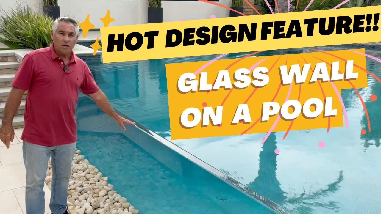 Swimming Pool with a Glass Wall! - YouTube