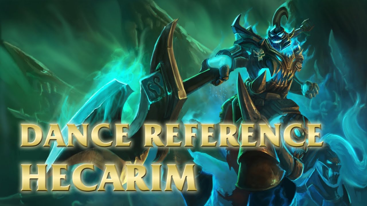 Hecarim - Dope Zebra - League of Legends (LoL) Dance - YouTube