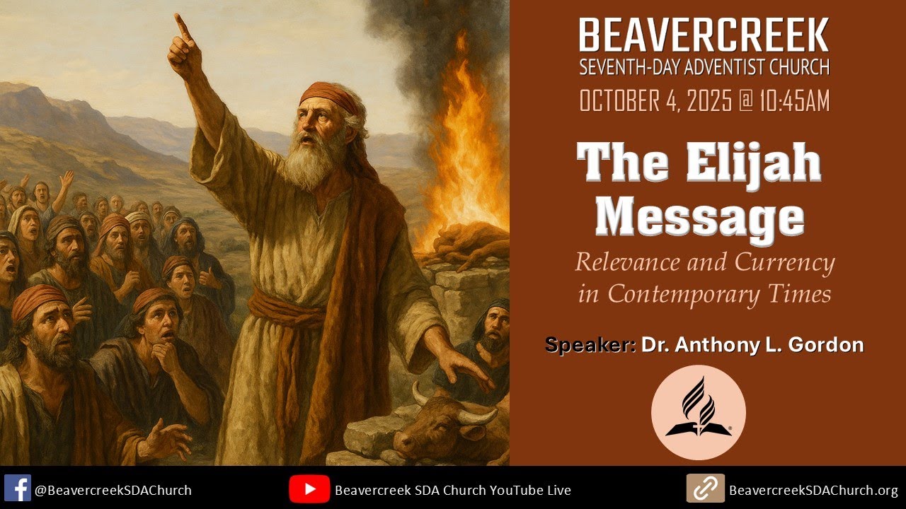 2025-10-04 | "The Elijah Message - Relevance and Currency in Contempor ...