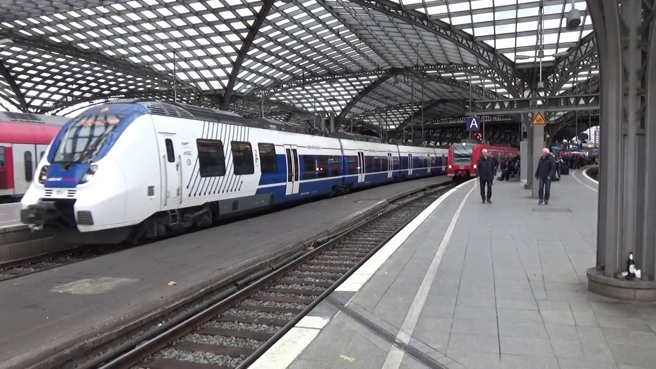 BR 442 Bombardier Talent 2 (National Express) + BR 146 - Köln Hbf - YouTube