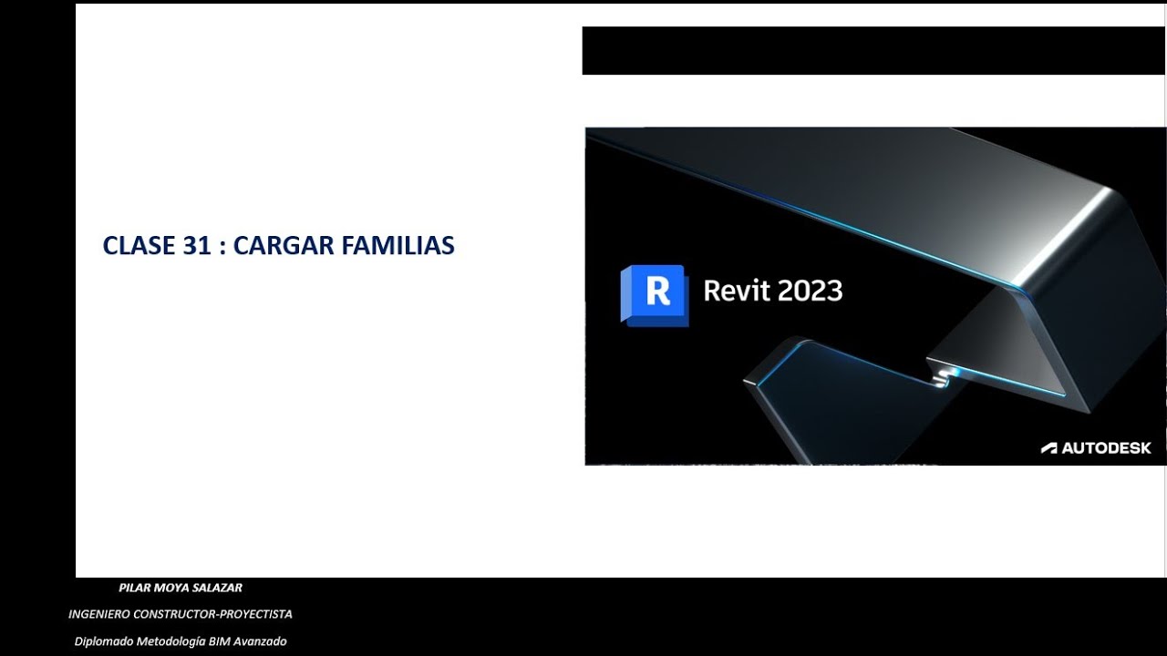 CLASE N°31: CARGAR Y EDITAR FAMILIAS EN REVIT - YouTube