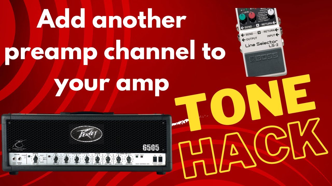 Add another channel to your amp - YouTube