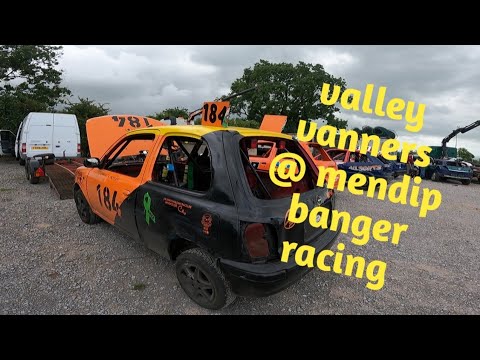 VALLEY VANNERS @ MENDIP BANGER RACING ,MOTORHOME GET AWAYS - YouTube