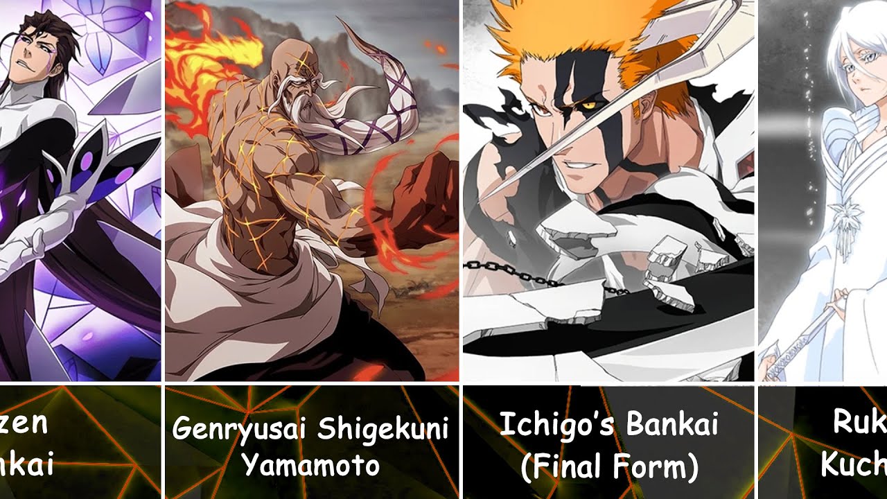 Every Legendary Bankai From Bleach: Thousand-Year Blood War - YouTube