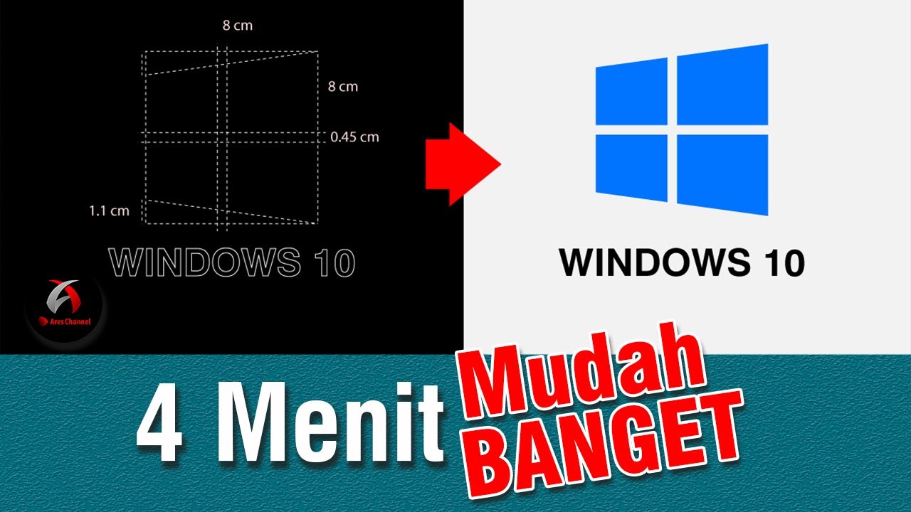 How to Windows 10 logo design in Adobe Illustrator #arestutorials - YouTube