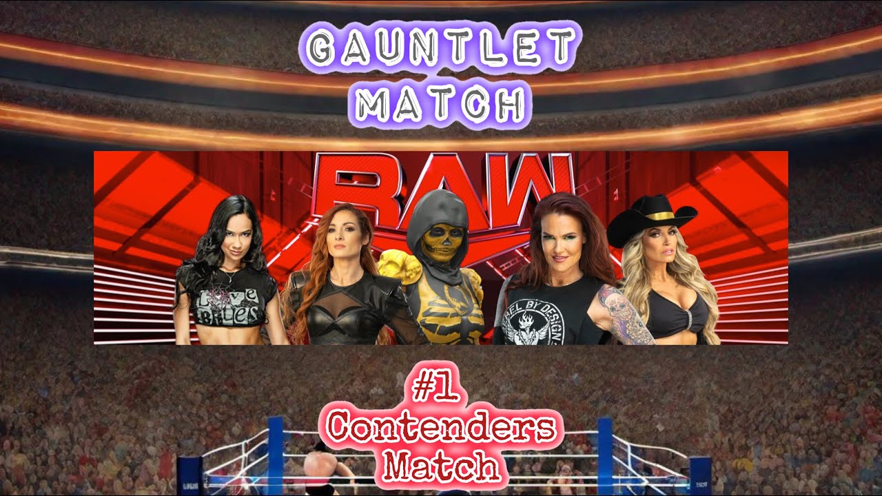 WWE Women's World Title Gauntlet Number One Contenders Match - YouTube