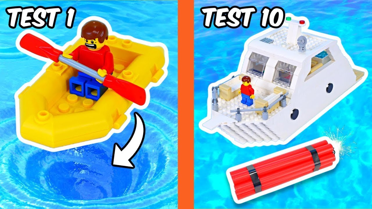 LEGO vs Real Life Challenge – Which is Better? - YouTube