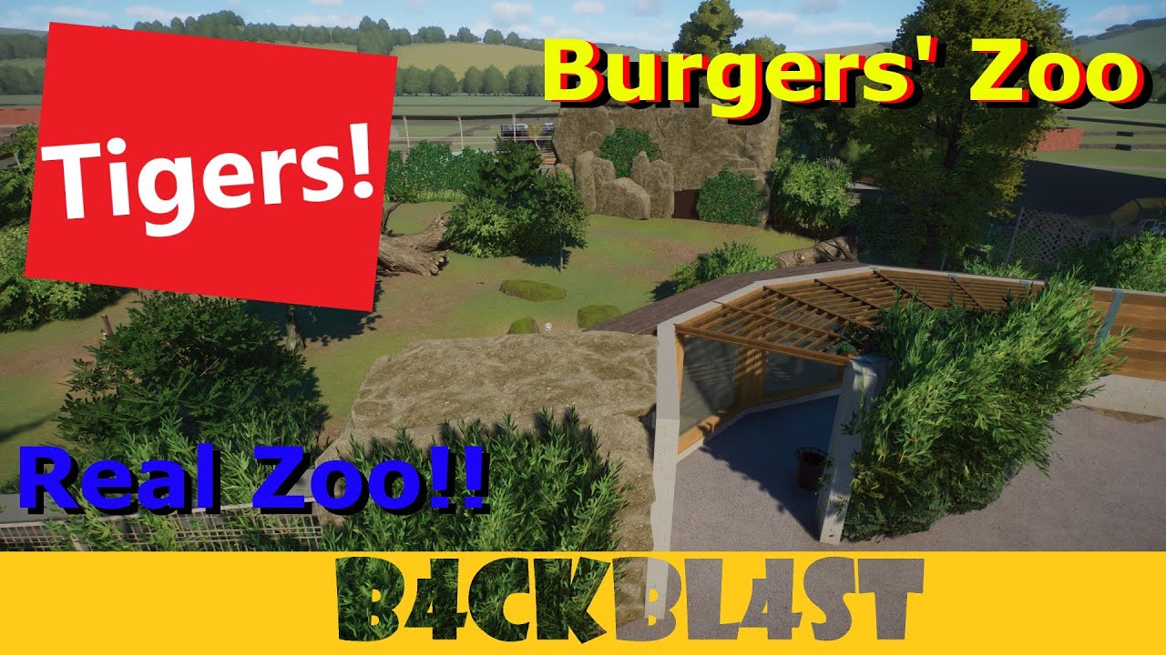 Building a real zoo in Planet Zoo #6 Tigers - YouTube