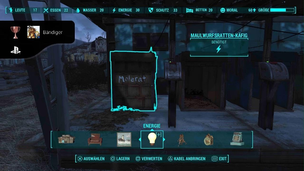 Fallout 4 - Wasteland Workshop | Bändiger | Trophäe | PS4 - YouTube