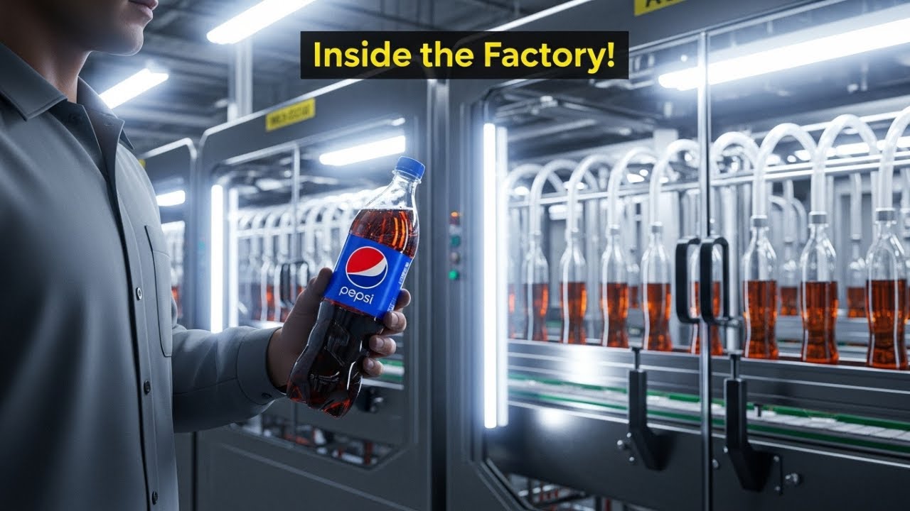 How Pepsi Is Really Made: The Hidden Factory Process Revealed! - YouTube