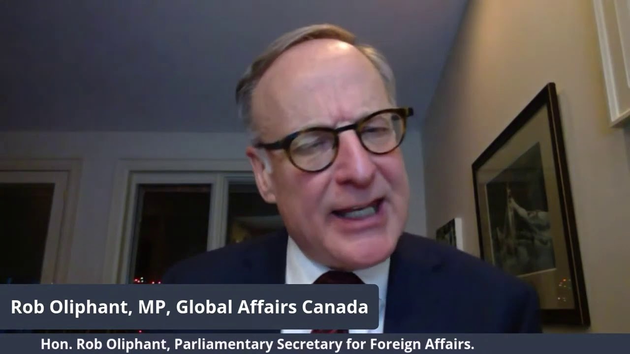 Rob Oliphant, Parliamentary Secretary of the Minister of Foreign ...
