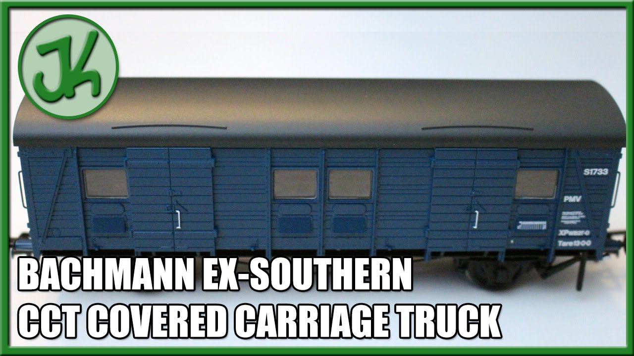 Bachmann Ex-Southern CCT Covered Carriage Truck - 39-528 - Unboxing and ...