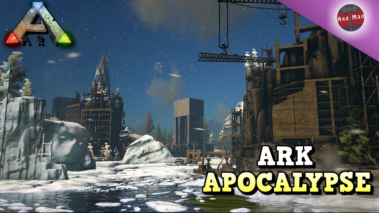 POST APOCALYPSE ARK MAP LOOKS INSANE !! | ARK SURVIVAL EVOLVED - YouTube