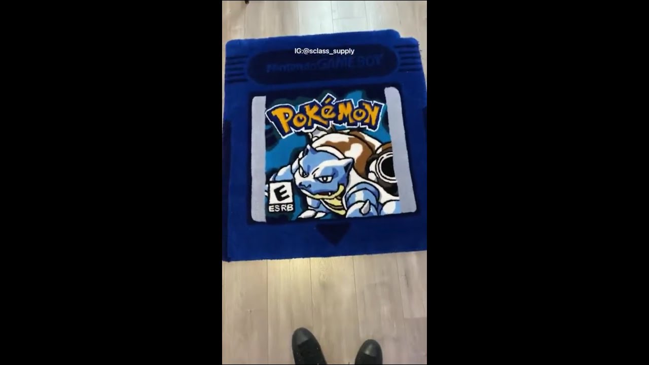 🔵Pokemon Blue Rug🔵 - YouTube