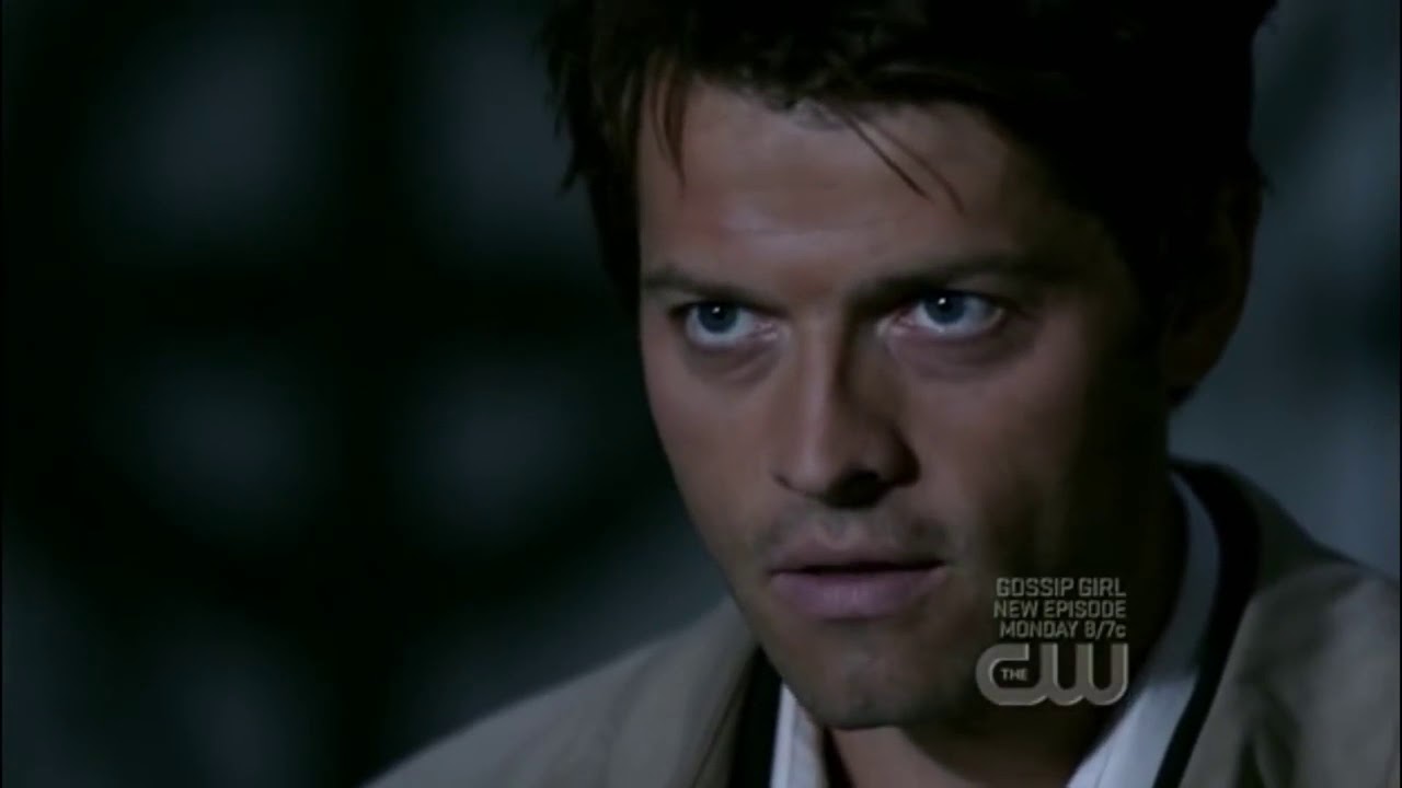 Supernatural 4x01 Castiel, The Angel first appearance - YouTube