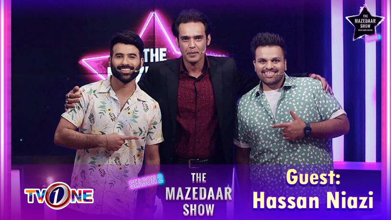 The Mazedaar Show With Aadi Faizan | Season 2 | Hassan Niazi - YouTube