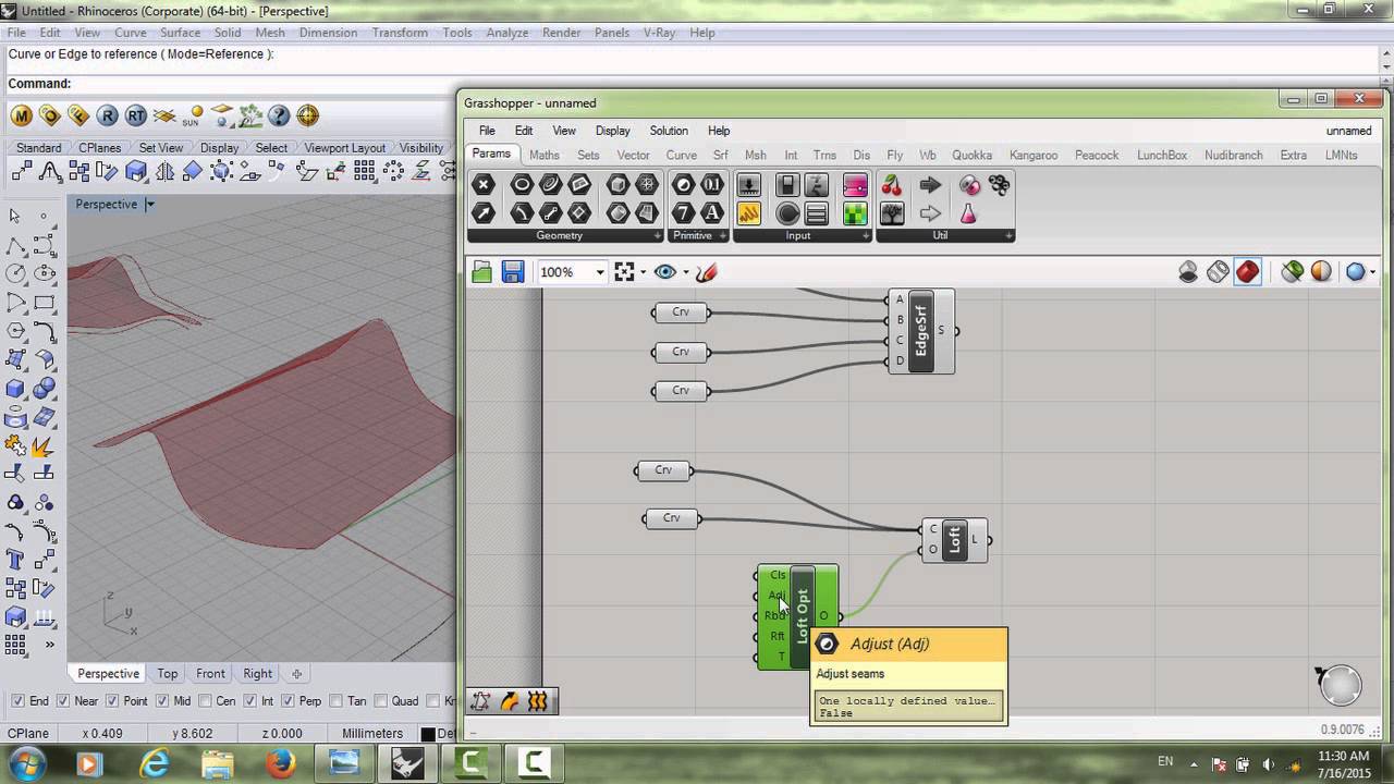 Grasshopper #12 - (Surface Basics ) - YouTube