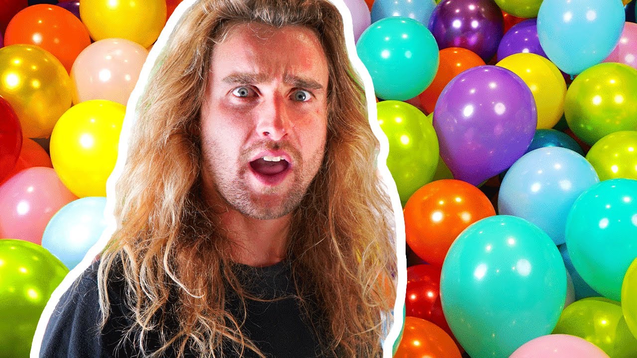 1,000 Balloons In One Hour World Record Challenge - YouTube