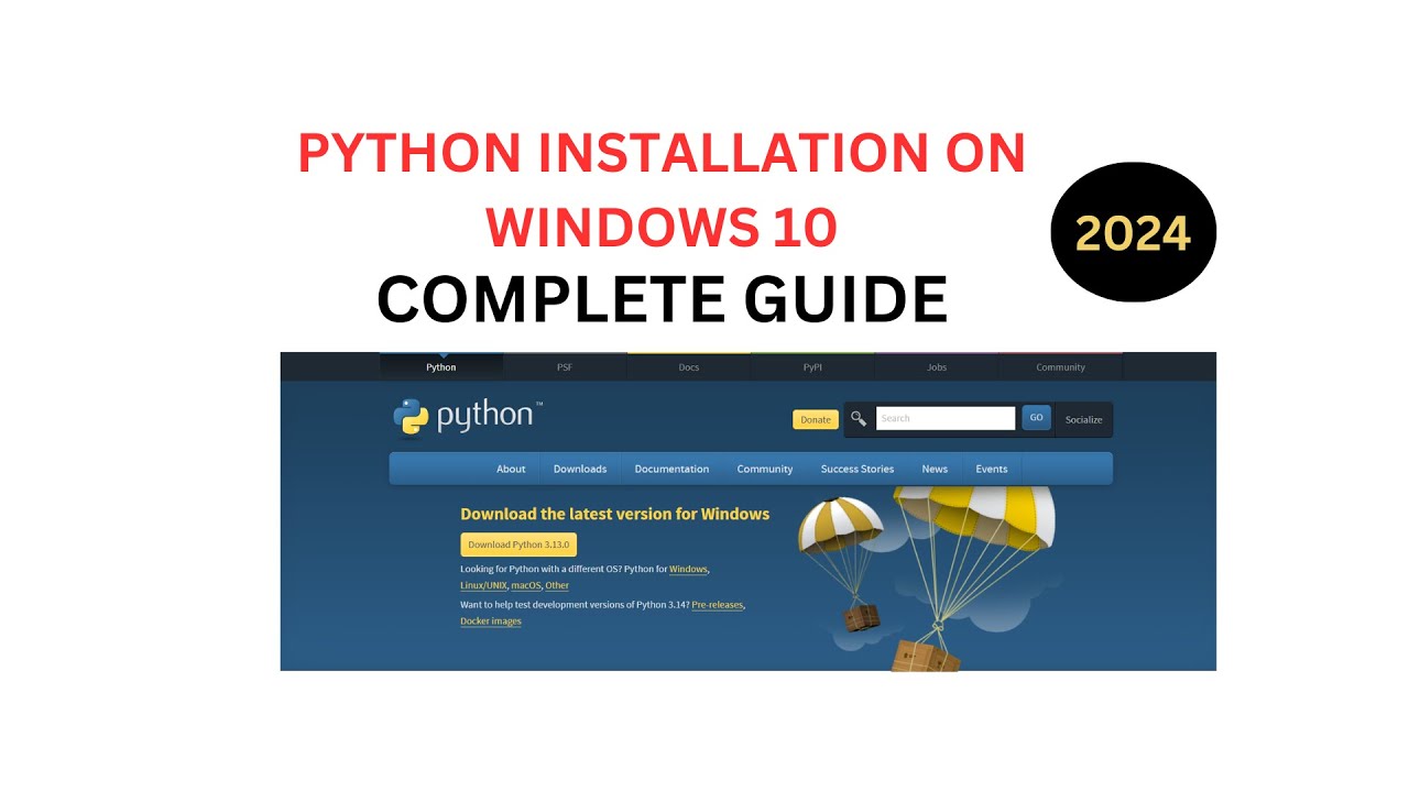 How To Install Python 313 In Windows 10 Python Installation Python 2384
