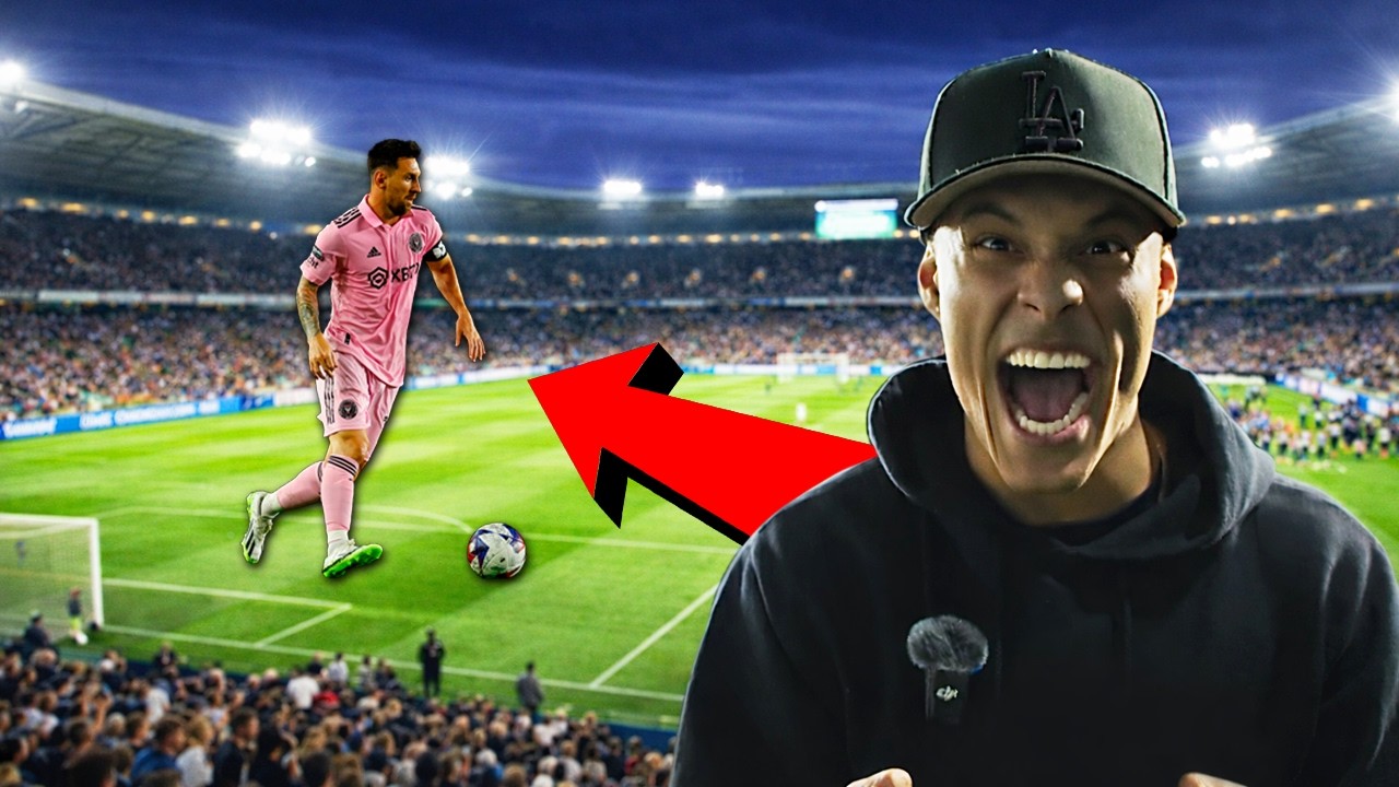 VEO A MESSI EN PERSONA *SE DESCONTROLA TODO* | Negritoz - YouTube