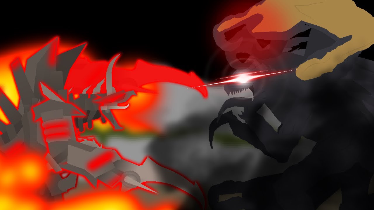 GIGAN VS. MUTO PRIME (EPIC BATTLE) Stick Nodes Pro Animation - YouTube