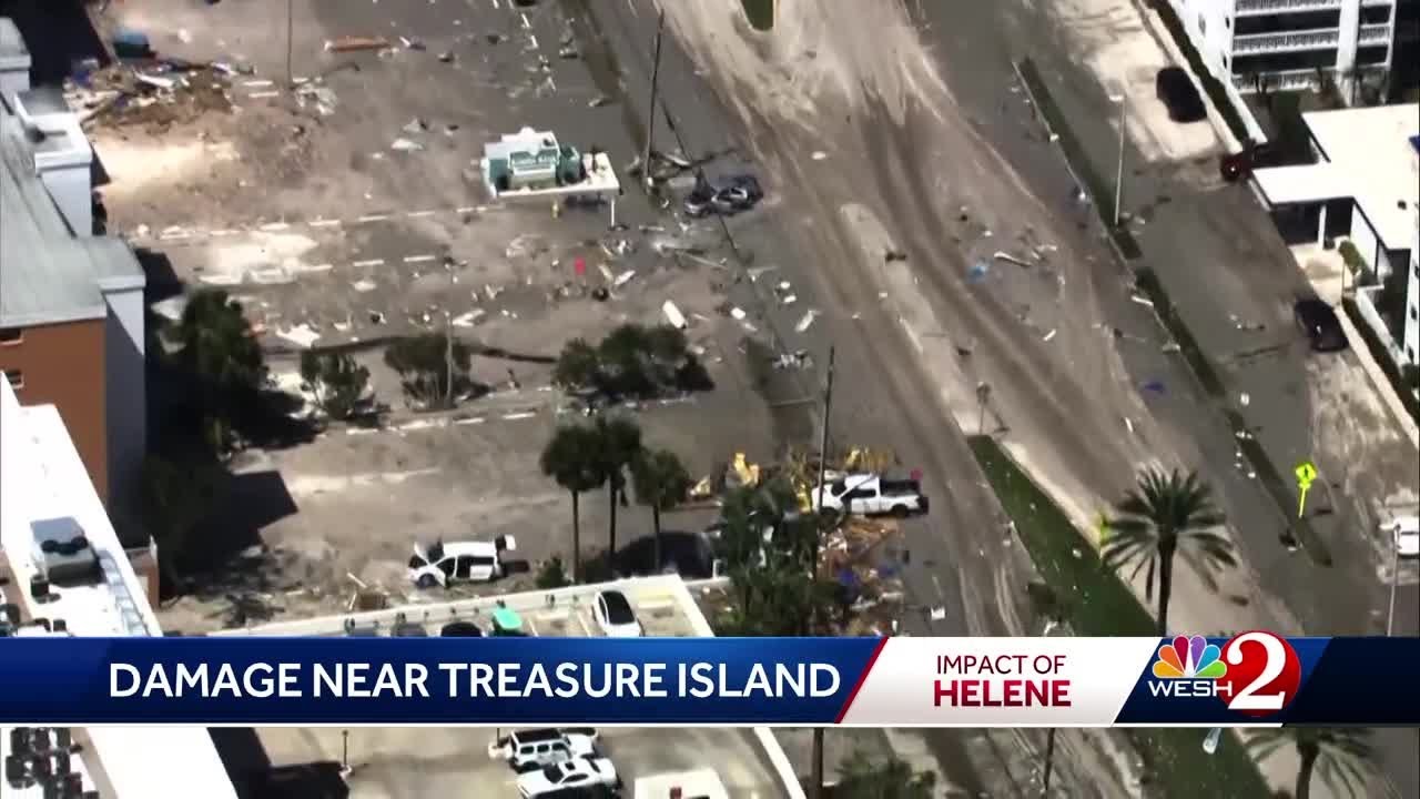 Cleanup begins after extensive Hurricane Helene damage in St. Pete ...