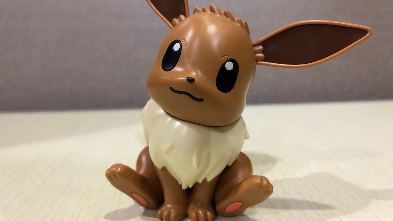 [Review] อีวุยนั่ง - Pokemon Plamo Eevee Sit - YouTube