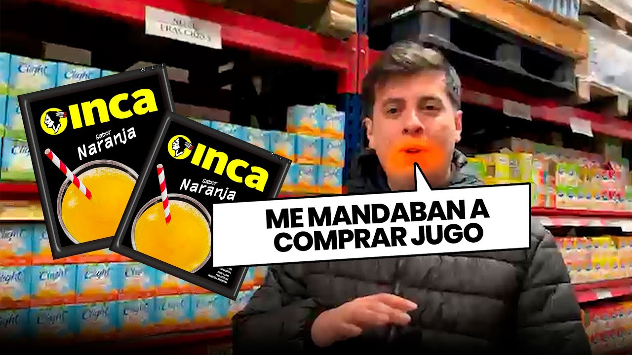 ME MANDABAN A COMPRAR JUGO INCA - YouTube