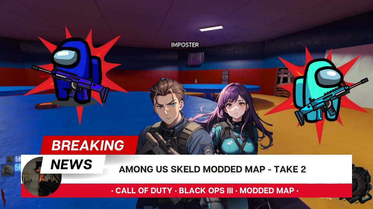 Call of Duty: Black Ops III - Among Us Skeld Modded Map Take 2 - YouTube