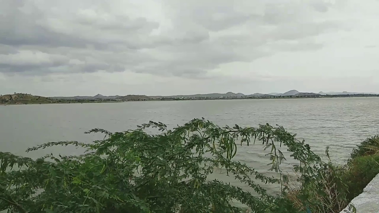 Puttaparthi area Lake Bukkapatnam - YouTube