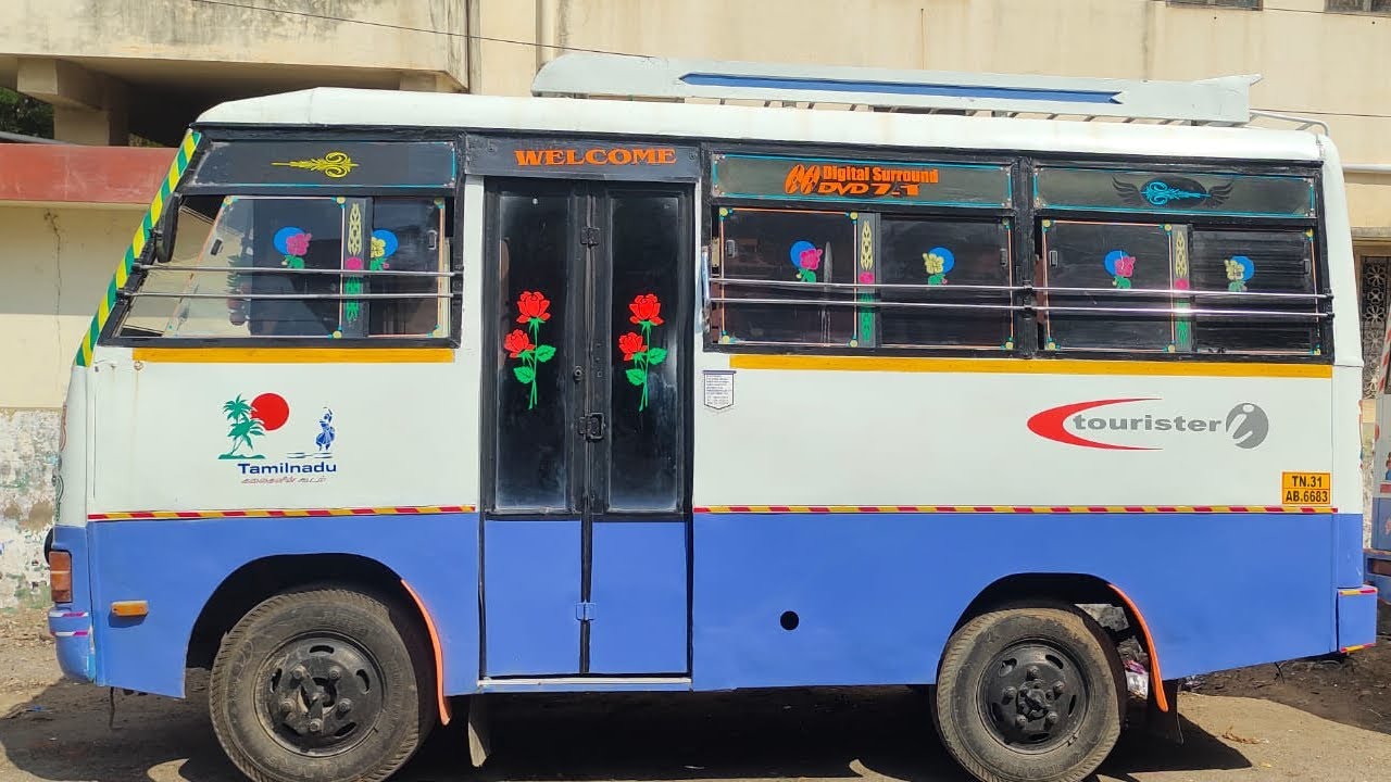 நம்ம திண்டுக்கல் வண்டிங்க Low Budget Mahindra Tourister Van Sales இந்த ...
