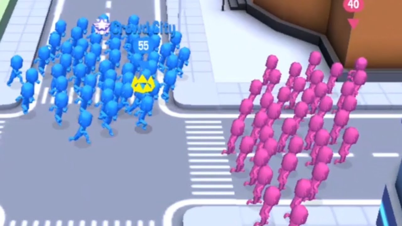 Crowd City World Record Map Control: 100.00% #25 - YouTube