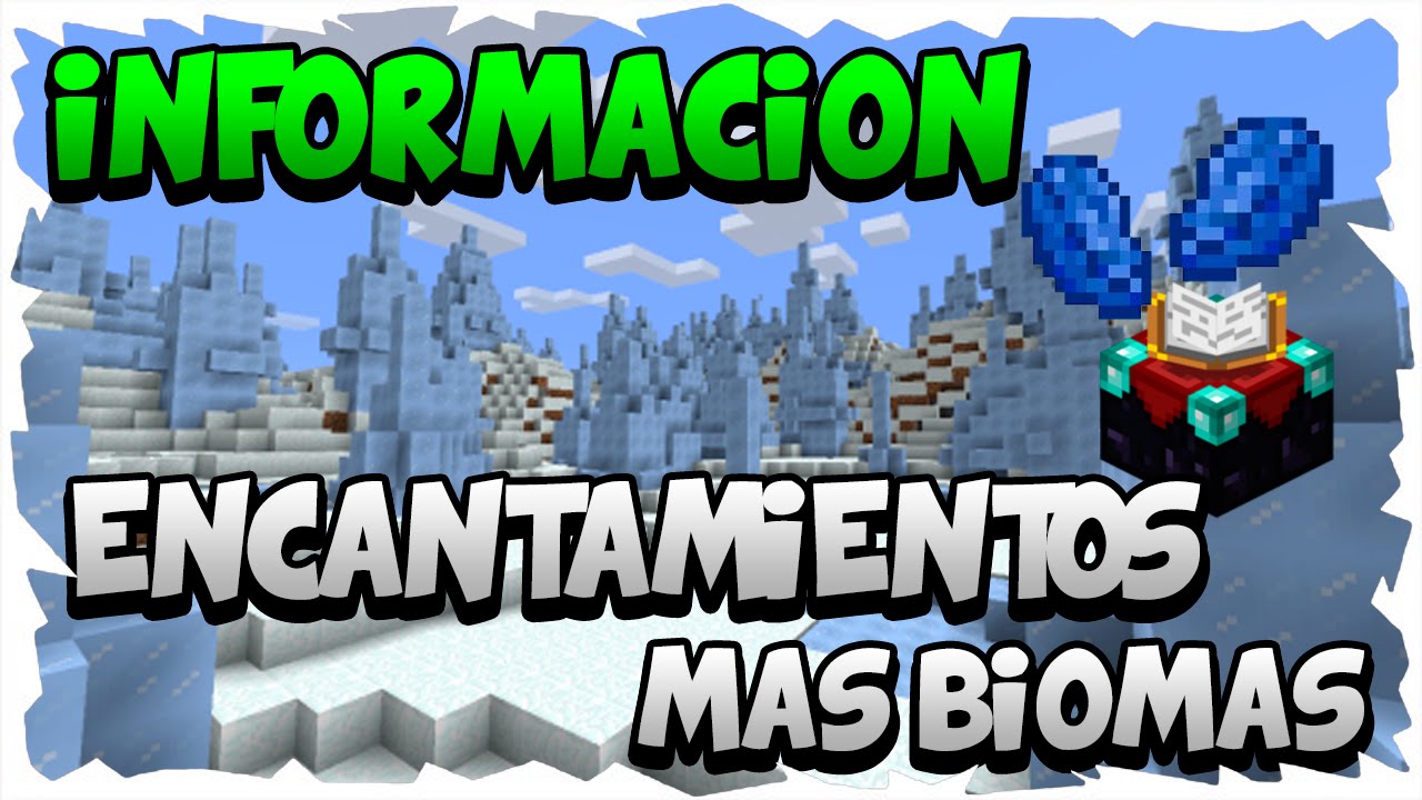 Mas Biomas y Encantamientos con Lapisazuli PROXIMA UPDATE | Minecraft ...
