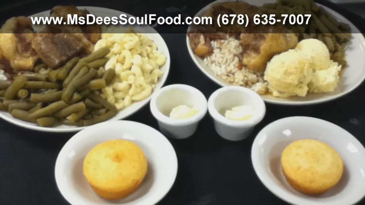 Soul Food and Country Cooking in Monroe, Ga - YouTube