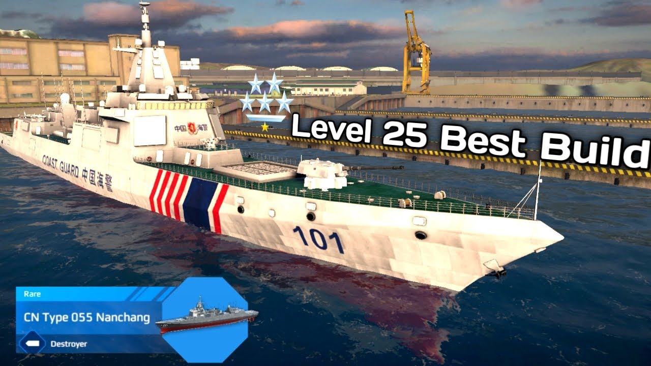 CN Type 055 Nanchang Level 25 Best Build | Modern Warships - YouTube