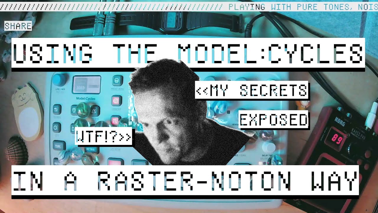 MODEL:CYCLES in a RASTER-NOTON way - YouTube