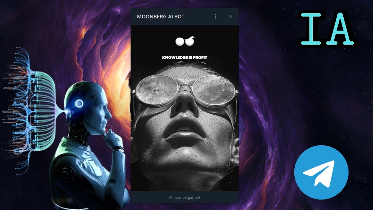 AIRDROP DE INTELIGÊNCIA ARTIFICIAL NO TELEGRAM! MOONBERG AI (ESTÁ NO ...