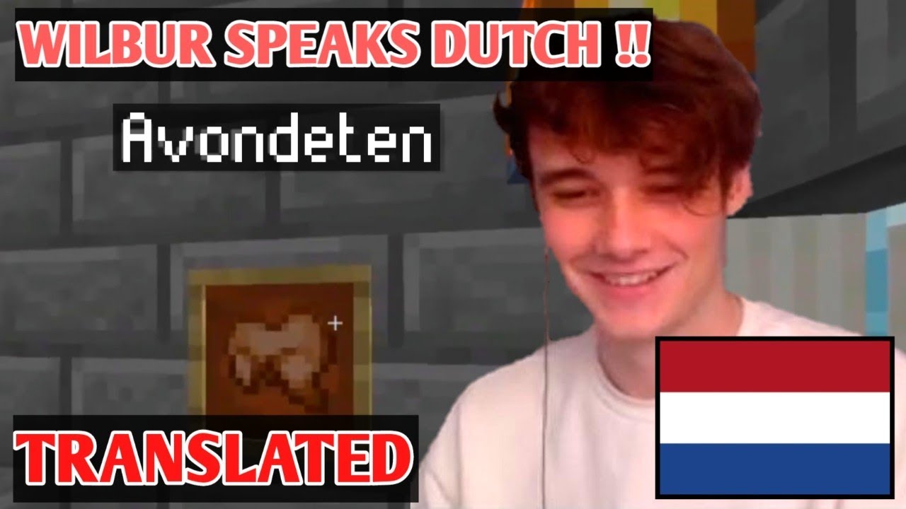 Wilbur speaks DUTCH with Fundy [Dream SMP] (translated) Ft. Philza ...