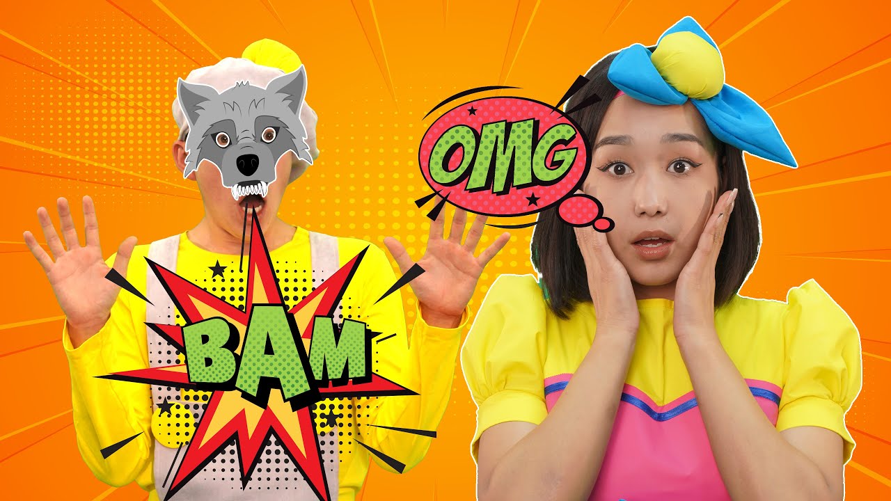 Big Grey Wolf Go away! | |Nursery Rhymes & Kids Songs - HulaHoop - YouTube