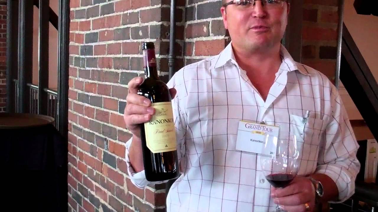 Abrie Beeslaar: Greetings from Wine Spectator's Grand Tour 2011 - YouTube