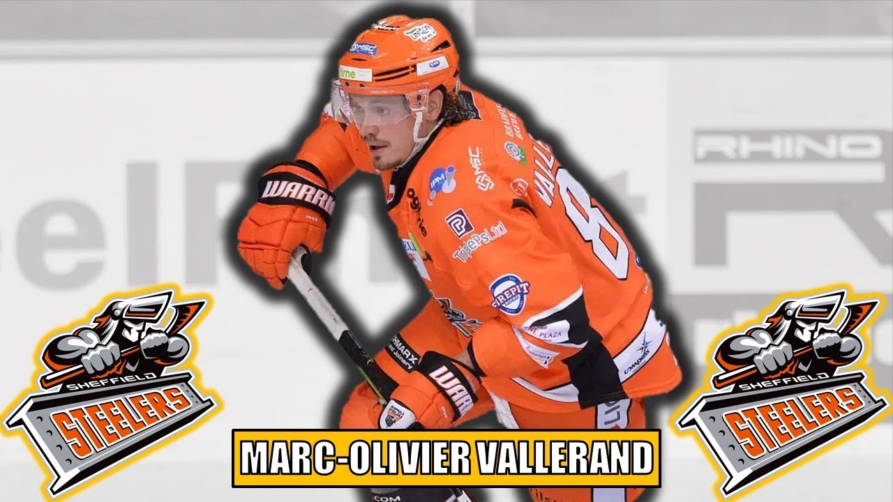 Sheffield Steelers Sign Marc Olivier Vallerand - YouTube