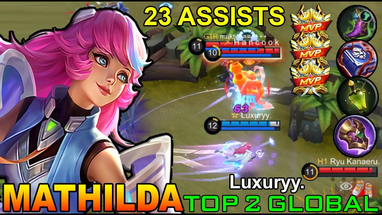 MVP Tank Mathilda NonStop Ganking The Enemies!! - Top 2 Global Mathilda ...