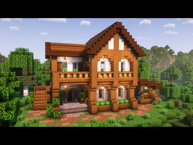 Minecraft House Youtube New Modern Mansion Tutorial Up On YouTube Rn