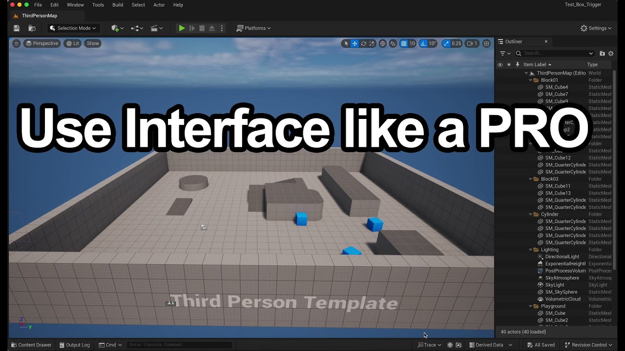 How to use ue5 Interface like a PRO - YouTube
