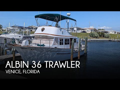 [SOLD] Used 1984 Albin 36 Trawler in Venice, Florida - YouTube