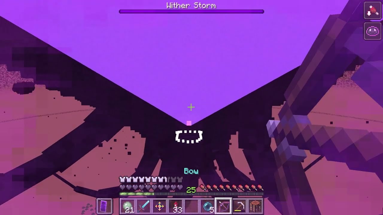 Surviving Cracker's Witherstorm mod in survival mode Part 4 ( Revived ...