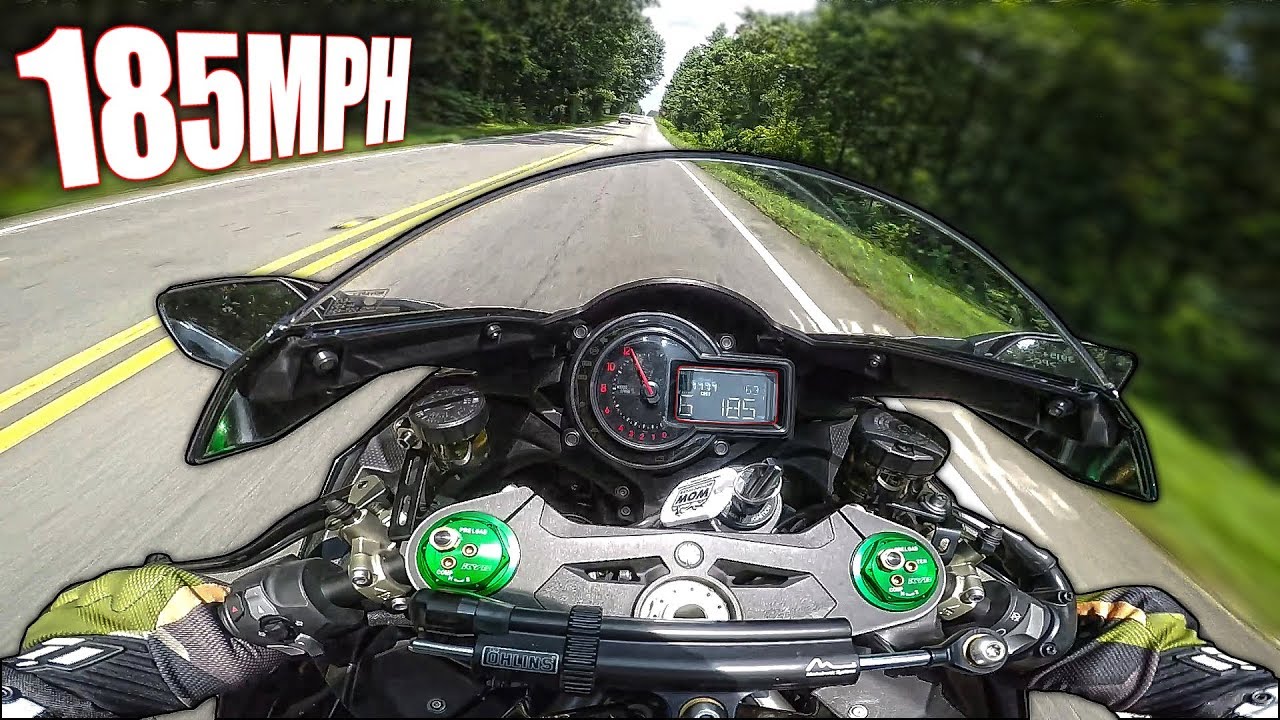 How FAST Can We Go? (Ninja H2) - YouTube