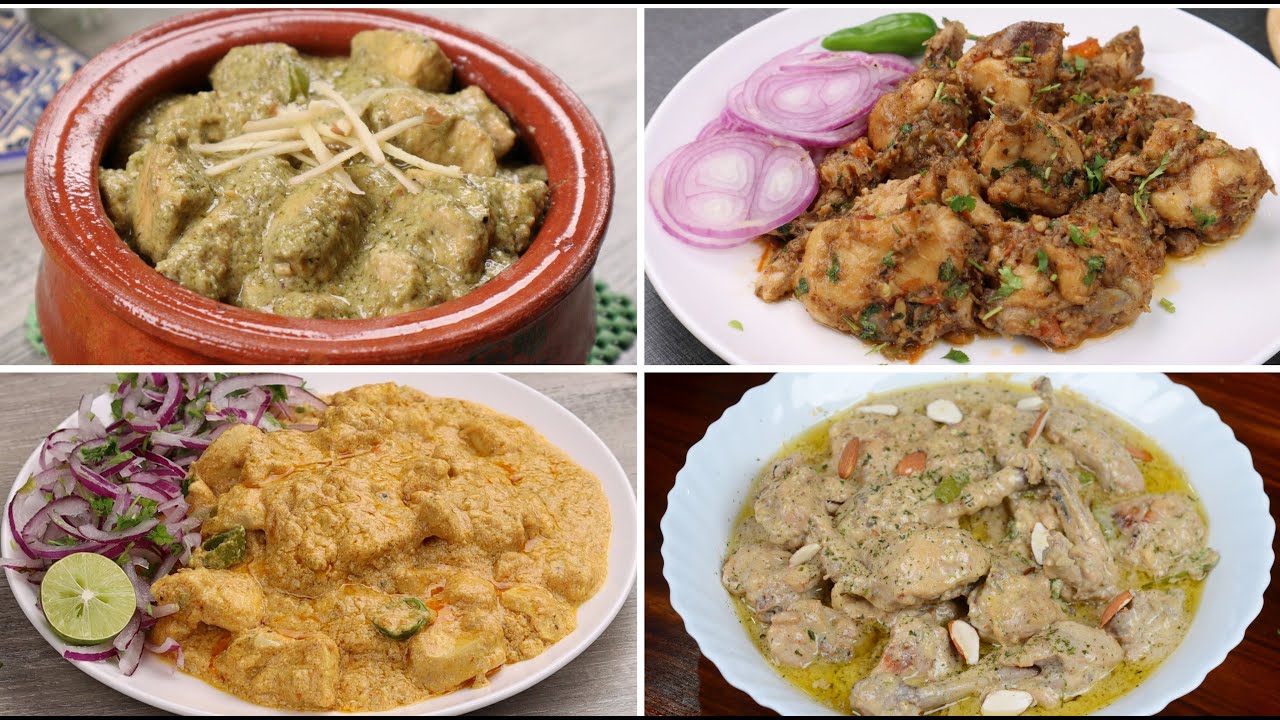 4 Delicious Pakistani Chicken Recipes - YouTube
