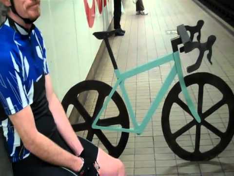 April Fool - Taking A Bicycle Shaped Object On The Tyne & Wear Metro ...